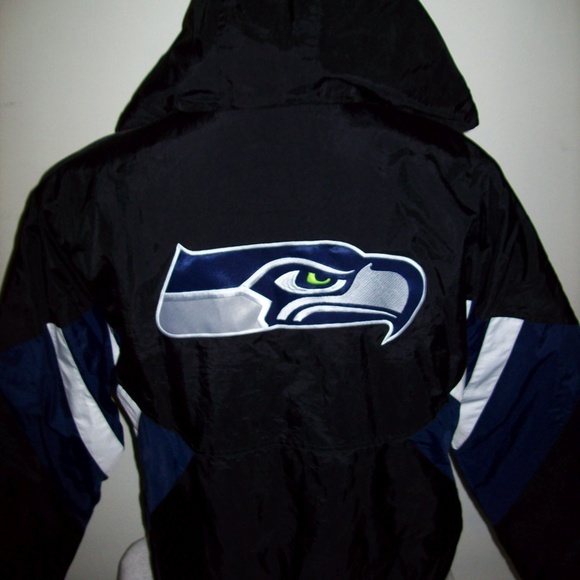 STARTER Fall 2018 | Jackets & Coats | Seattle Seahawks Starter Half Zip ...